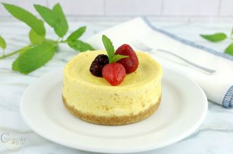 Simple Microwave Cheesecake For One - Cheesecake It Is!